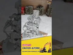 Belparts excavator Hydraulic Pump for Hitachi ZAX120-6 Hydraulic Main Pump 130H HPK055