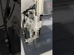 Digital Temperature Calibration Semi Automatic Soldering Machine Fan Motor and Toy Motor Soldering