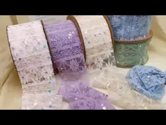 China Korean style high-end fish man lace ribbon 7cm hair accessory with high-end feel DIY ribbon semi-finished butterfly Tie a ribbon for sale