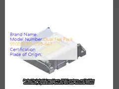 Paquete plano doble 9500/9000-050-64T Simplifique su proceso de fabricación con el dispositivo de contacto