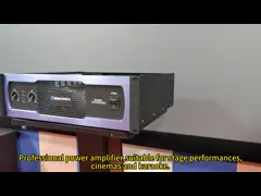 China Efficiently Manage Your Professional Audio System With Our Professional-Grade 2 Channel Power Amplifier for sale