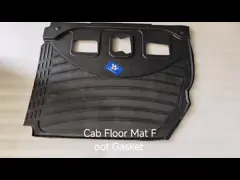China Excavator Spare Parts Mat Floor Cab Rubber Cabin Floor Mat for Doosan DH220-7 225-7 300-7 Cab Carpet for sale