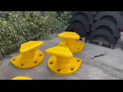 China Corrosion Resistant Cast Iron Mooring Bollards Stable Sturdy Vessel Mooring In Harsh Environments for sale