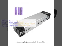 Silverfish Lithium Electric Bike Battery Rechargeable 48V 36V 28Ah 30Ah