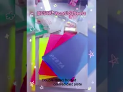 China 0.5mm to 7mm Extruded Acrylic Laminate Sheets with 93% Light Transmittance and 3-Year Warranty for sale