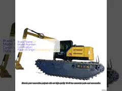 China Defeng factory customized 5-30 Ton Excavator Pontoon for Construction Mining Dredging Energy Mineral Equipment for sale