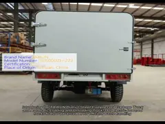 District street compressed garbage truck and automatic loading and unloading garbage truck