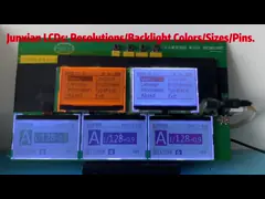 China 128×64 Monochrome Graphic Dot Matrix LCD Module , FSTN LCD Display For Industrial for sale