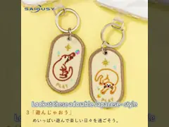 China Hello Kitty Trust Duo Keychains | Red & Blue Pair | Embroidered TRUST Vows | Bestie & Couple Essentials for sale