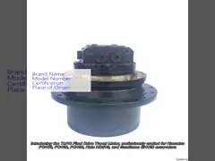 China TM18 Final Drive Travel Motor For Komatsu PC100 PC120 PC130 Kato HD513 Sumitomo SH120 for sale