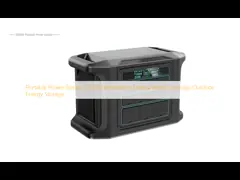 Portable Power Station 2200W Renewable Energy Battery Storage Outdoor Energy Storage