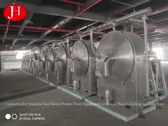 China PLC Control Sweet Potato Starch Machine Made Of Stainless Steel Electric Sweet Potato Grater for sale