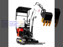 China Light Weight 0.8 Ton Mini Track Excavator Farm Use Small Earth Moving Machinery for sale