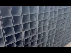 Fireproof Steel Cable Tray With Impact Resistance Galvanized Surface Customizable