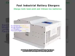 China 10 15 20 Bank Power Industrial Battery Fast Charger 6400W With Customized Output Current for sale