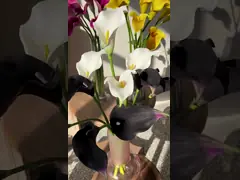 China Cross-border wholesale of large-sized calla lilies, EVA artificial flowers, artificial flowers, soft rubber wedding bouquets and home decorations for sale