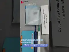 Pulitore del connettore 1.25mm di LC MU di clic della fibra ottica una di FTTH che pulisce il CE ROHS di Pen Type Blue
