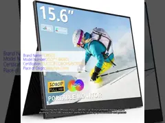16인치 인치 내장 배터리 액티브 스타일러스 펜 타입 c HDR 모니터 2.5K 휴대용 모니터 노트북 PC PS5