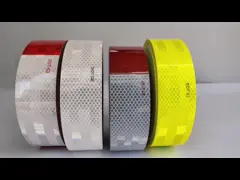 Cina DOT-C2 campioni gratuiti camion punti adesivi veicolo micro prisma luce retrò visibilità nastro riflettente a infrarossi in vendita