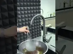 Instalación de grifo de cocina multifunción de un solo orificio con un solo mango