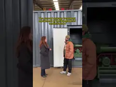 Compact design with low energy consumption and high output Containerized Sewage Treatment Plant