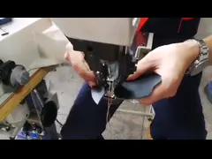 China Multi Pattern Leather Shoe Stitching Machine Energy Efficient For Upper for sale