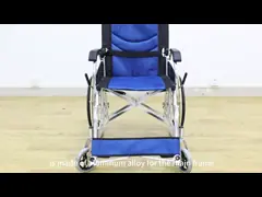 China High Load bearing 100kg Manual Wheel Chair Ordinary Wheelchair Removable And Washable for sale