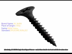 China Bugle Head Drywall Screws Black Phosphated Coarse Thread Drywall Screw for sale