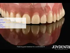 性能と耐久性を向上させる良好な弾性樹脂材料 アクリル製の歯科用品