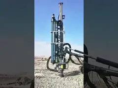 Mining DTH Drilling Rig Machine Integrated  Hydraulic Rotary Blast hole Drilling Rig