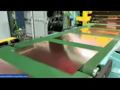 Top-notch Automatic Pneumatic Stacker Metal Cut To Length Line