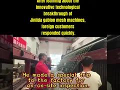 Gabion Mesh Machine Innovation at Jinlida: Sparked Global Curiosity and Visits