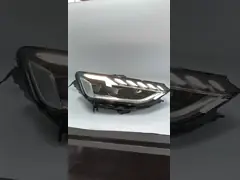 China Upgrade Audi A4 Headlight 2008 - 2012 A4B8 Xenon To LED Audi A4 Head Lamp 35W 6000LM for sale