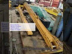 China Custom 5 Ton Excavator Long Reach Arm Extended Boom for Kubota Komatsu Hitachi Part for sale