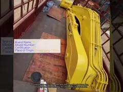 Custom 18m 20m Long Reach Boom Arm Komatsu PC220 PC240 Excavator High Strength Steel