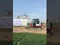 Reliable Used Takeuchi TB1135 Excavator 13.5 Ton Second Hand Digger For Sale