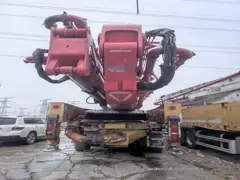 Used 2020 Sany 66m pump truck with Volvo chasis for hot sale
