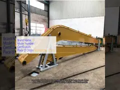 Factory Customized 18m Excavator Long Reach Boom Arm for Hitachi ZX200 CAT320 PC200 ZX240