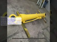 Excavator Hydraulic Cylinder for Arm Boom Bucket High Quality Parts Replacement