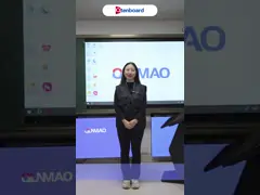 China Qtenboard Custom Logo Factory Price 4k Touch Screen Multi-Language Software Lcd Smart Digital Whiteboard for sale