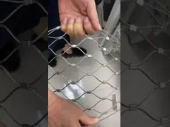 1.6m m 7 * malla de la cuerda de alambre de acero inoxidable 7 para el animal de la protección