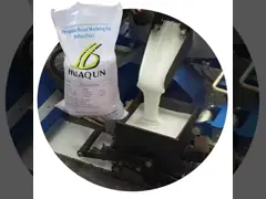 Hot Melt Thermoplastic Road Marking Paint  White Color Smooth And Flow