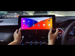 Android 13 Interfaz de infoentretenimiento Android para Toyota RAV-4 2023-Crown, Alphard, Harrier Actualización de pantalla OEM con sistema multimedia Android, YouTube