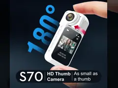 China Wearable Small Fpv Camera WiFi Video Camcorder 110°Wide Angle Lens Anti Shake APP Control for sale