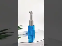 China 3 Flute Carbide Tapered Ball Tip End Mill  Chamfering  3D Contouring Tool for Metal for sale