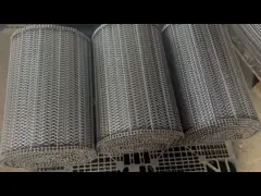 Metal Chain Driven Belt/Stainless Steel Spiral Wire Mesh Conveyor Belt