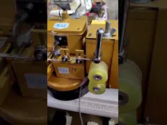 Round Rope Data Cable Leather Shoe Stitching Machine With 2500rpm And 0.65KW Power