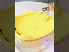 China BPA Free Material Automatic Pet Cat Water Fountain 24H Monitoring 1.5L Multi Colored for sale