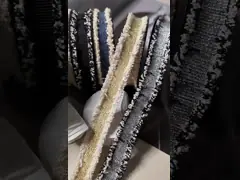 China Korean multi-color ribbon with small fragrant floral edges, fur and rough edges, clothing accessories, hair accessories, DIY neckline material decoration for sale