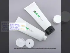 China 40mm Diameter Round Lotion Tube Packaging with Matte Flip Top Caps - 50-125ml Capacity Customizable for sale